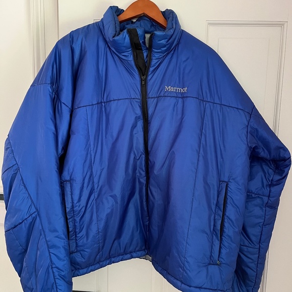 Marmot | Jackets & Coats | Marmot Blue Puffer Jacket | Poshmark